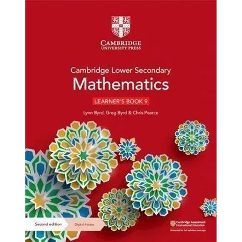 Cambridge Lower Secondary Mathematics Learners Book 9 Daraz Pk