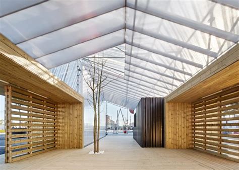 Peris Toral Arquitectes Uses Scaffolding To Create Temporary Pavilion