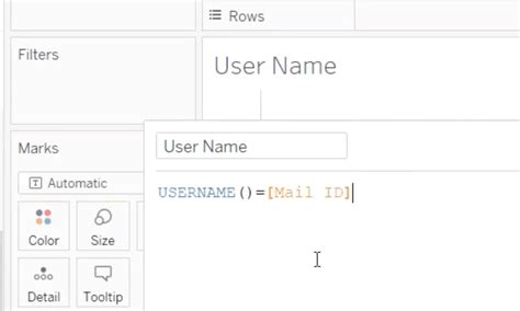 User Functions In Tableau Row Level Security Statusneo