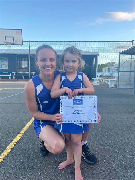 Huge Congratulations To Meg Ardrossan Netball Club