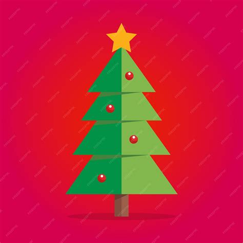 Premium Vector Christmas Tree Design Vector