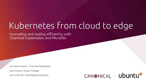 Innovating And Scaling Efficiently With Kubernetes And Microk8s Emea