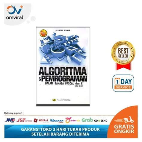 buku algoritma dan pemrograman dalam bhs pascal dan c lazada indonesia