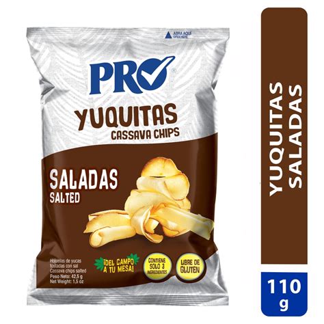 Comprar Yucas Pro Saladas En Hojuelas 110 G Walmart Costa Rica Walmart Costa Rica