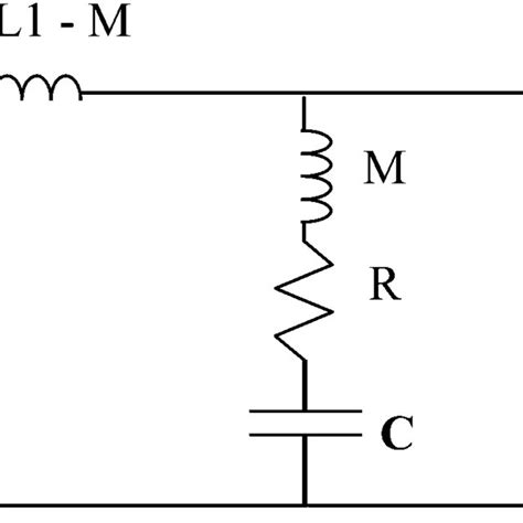 Equivalent Circuit For A Single Capacitor Low Pass Filter Download Scientific Diagram