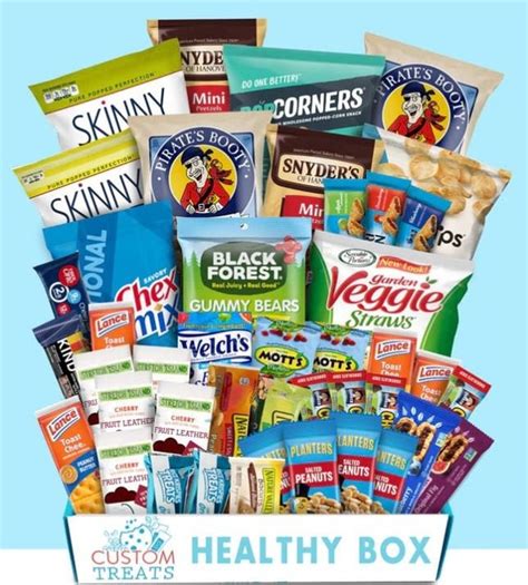 Ultimate Healthy Snack Assortment Care Package Chips Etsy