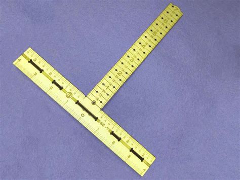 Laser Cut T Square Ruler Template Measure Scale 3mm Vector File Vectors File