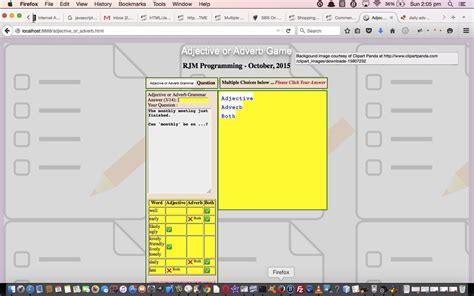 html javascript adjectives versus adverbs primer tutorial robert