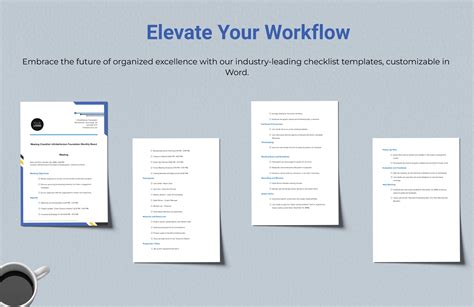 Meeting Checklist Template In Word PDF Google Docs Download Template Net