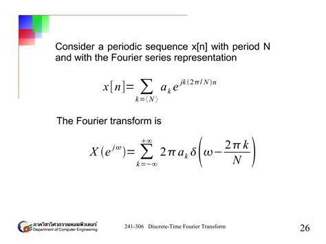 Chapter5 The Discrete Time Fourier Transform Pdf Web Development