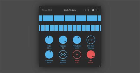 Sinevibes Releases Rerun V2 Self Randomizing Repeater Effect Plugin For Mac