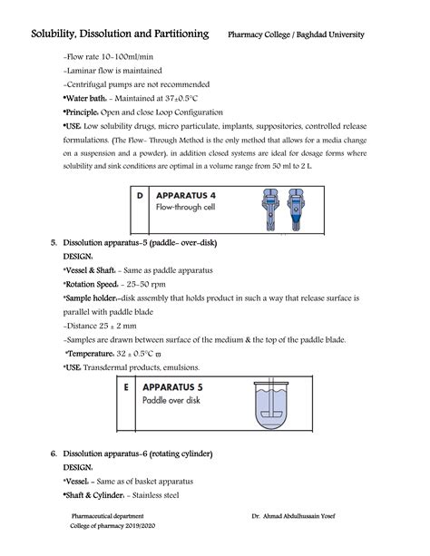 Solubility Dissolution And Partitioning 11th April 2020 Pdf Chemistry Science
