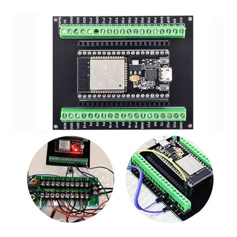Shield Para Esp32s 38 Pinos Com Bornes Bit Maker Arduinos Módulos