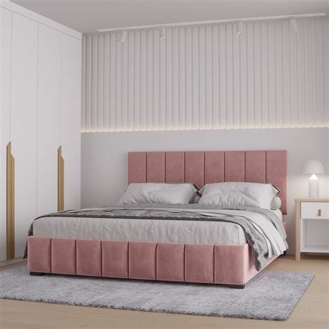 Cama Com Cabeceira Queen Estofada Uvaia Cabecasa Madeiraoriginals