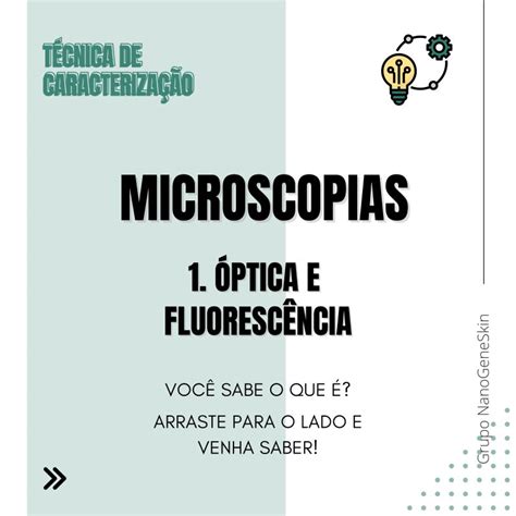 📚 Você Conhece Os Diferentes Tipos De Microscopia E Como Cada Um