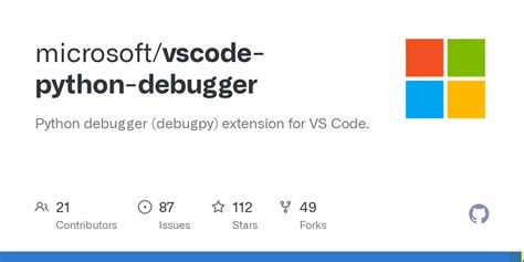 Issues Microsoft Vscode Python Debugger GitHub