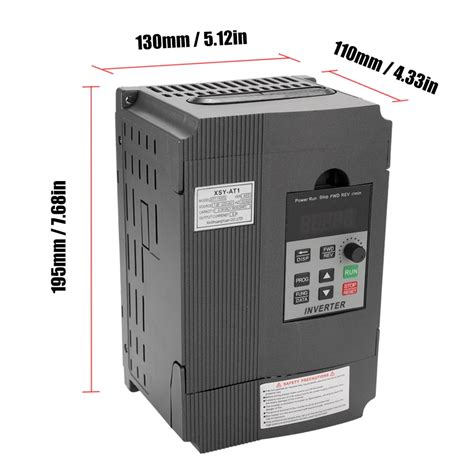Industrial Power Tools Variable Frequency Drive Ac 220v 1 5kw Vfd Speed