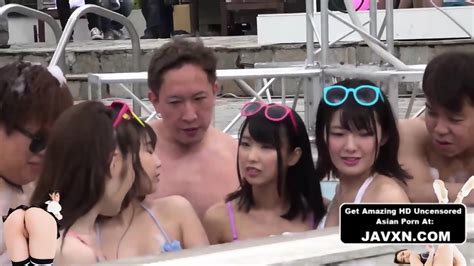 Hot Japanese Gangbang At The Pool Iori Kogawa Eporner
