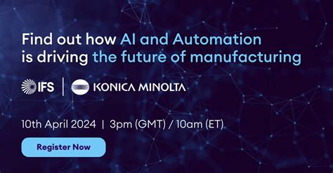 Scott Chapman ☁️ On Linkedin Konicaminolta Automation Ai Futureofmanufacturing Webinar
