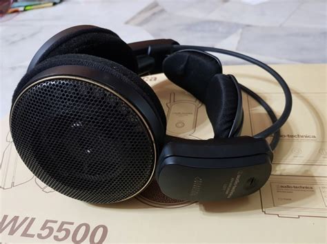 Audio Technica Digital Wireless Dolby Digital Dts Headphone Systemused