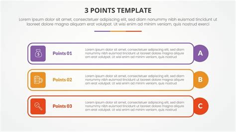 Free Vector | 3 points stage template infographic concept for slide presentation with outline ...
