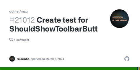 create test for shouldshowtoolbarbutton · issue 21012 · dotnet maui
