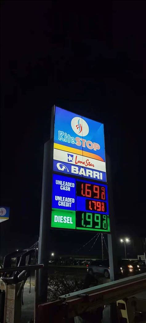China Customized Led Seven Segment Gas Price Sign Manufacturers