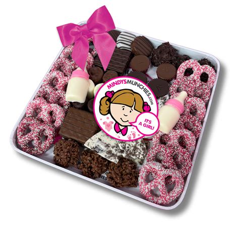 “its A Girl” Platter Mindys Munchies