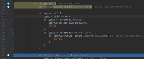 fastjson 反序列化过程学习