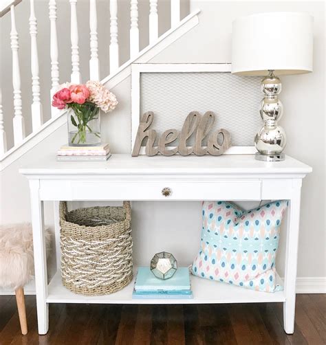 How To Style A Console Table