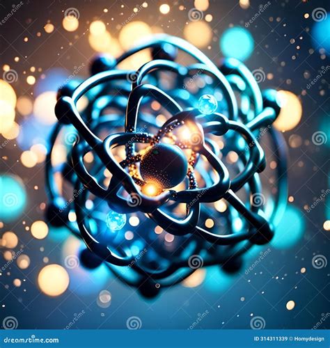 Quantum Physics Concept Generative Ai Stock Illustration Illustration Of Fantasy Energy