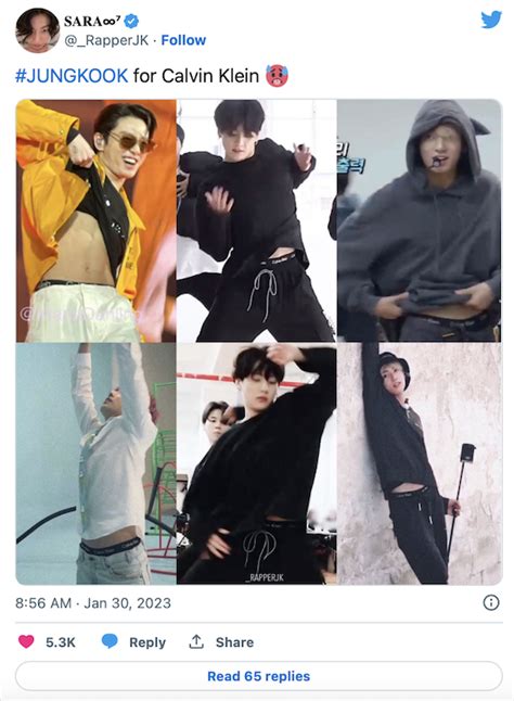 Calvin Klein Trends As Bts Army Speculates That Jungkook Will Be Brands New Ambassador