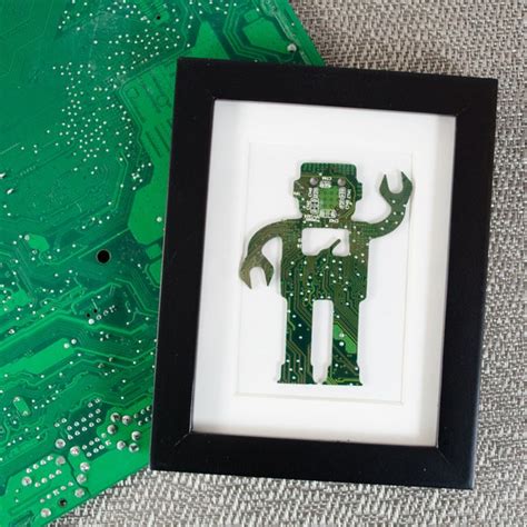 Robot Assemblage Etsy Robot Assemblage Etsy