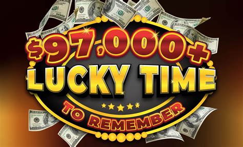 Lucky You - $97,000+ Lucky Time to Remember - Coeur d’Alene Casino ...