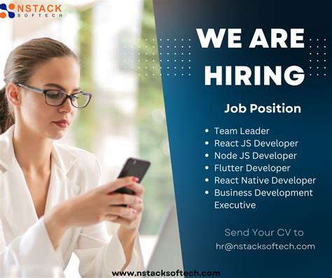 Nstack Softech Llp On Linkedin Hiringimmediately Hiringalert Nodejs Reactjs Bdeopenings