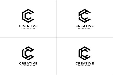 Set Of Initial Letter C Logo Design Graphic By Dunia8103 · Creative Fabrica