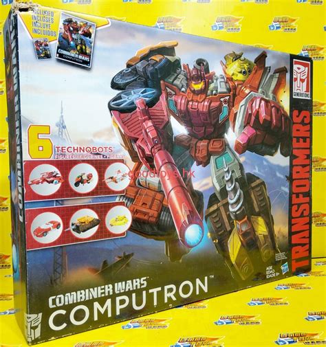 中古已開封 盒殘 Hasbro 變形金剛 Transformers Generations Combiner Wars Computron 科幻使者 電腦金剛 連第三廠頭 興趣及遊戲 玩具