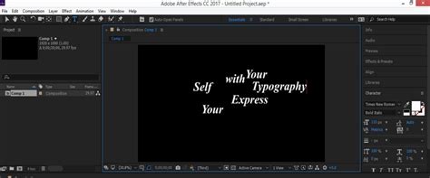 Typography In After Effects How To Create Typography In After Effect