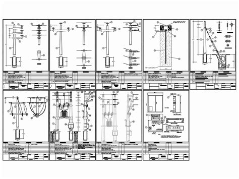 Electrical Distribution Network In Autocad Cad 566 52 Kb Bibliocad