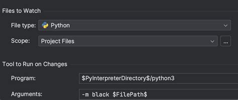 File Cache Conflict When Both Ruff And Python Black Filewatcher Is Enabled Issue