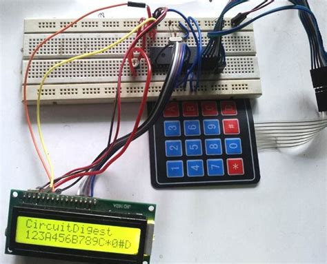 4x4 matrix keypad interfacing with pic microcontroller pic