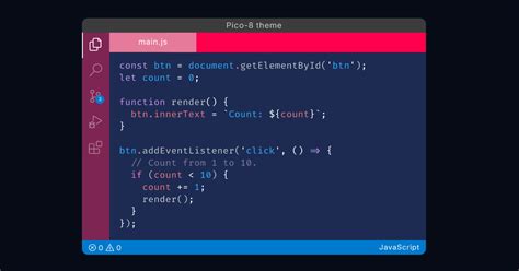 Pico 8 Theme By Maisha Vs Code Themes