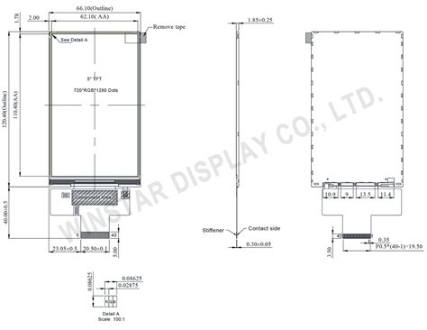 MIPI LCD Display MIPI Interface LCD Panel Winstar Display