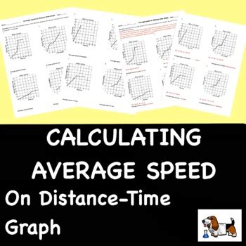 Calculating Average Speed On Distance Time Graph With Key By Basset Science