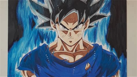 Speed Drawing Goku Ultra Instinct At Bob Bormann Blog