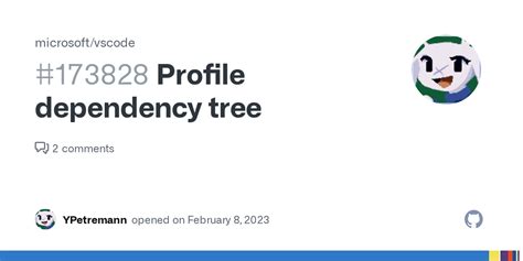 profile dependency tree · issue 173828 · microsoft vscode · github