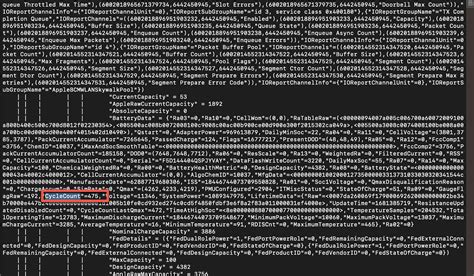 Good Battery Cycle Count For MacBook Pro In