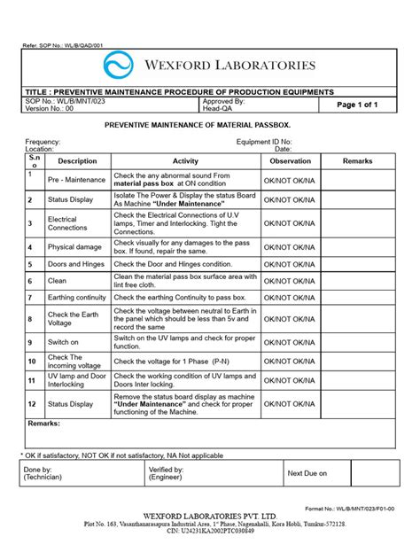 Material Pass Box Doc 1 Pdf Electrical Equipment Electric Power