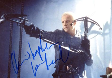 Christopher Lambert Autograph Signed Photographs