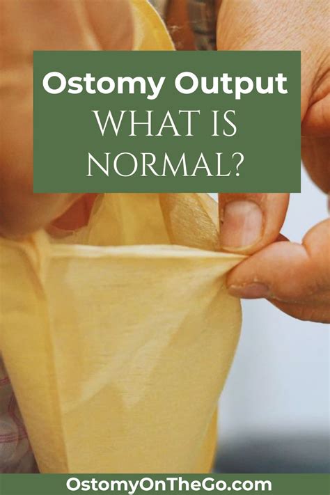 What Is Normal Ostomy Output And When To Worry Ostomyonthego